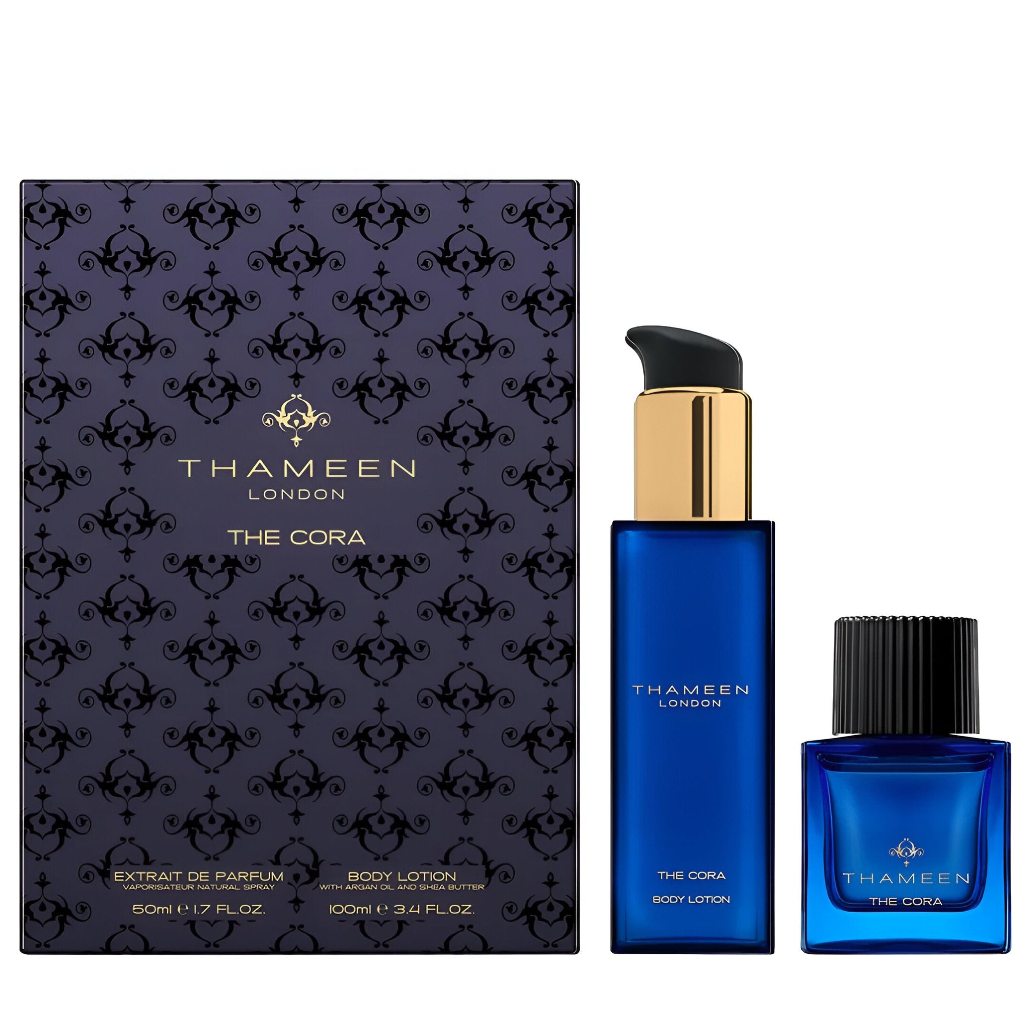 Shop Thameen Treasure Collection The Cora EDP & Body Lotion Set in Australia