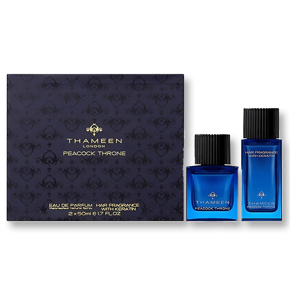 Shop Thameen Treasure Collection Peacock Throne Extrait & Hair Fragrance Duo Set in Australia