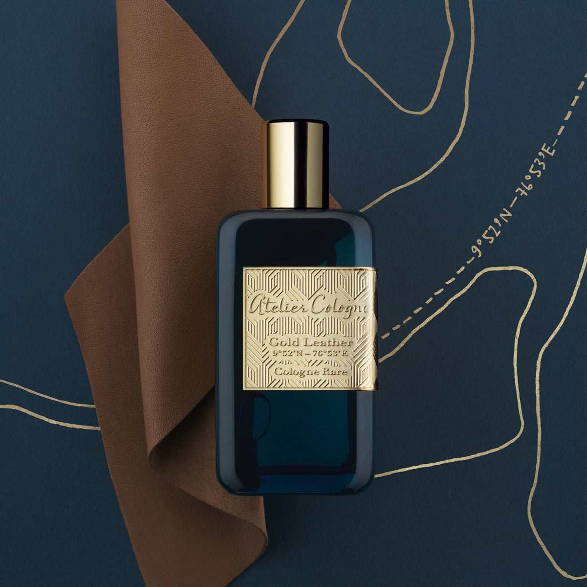 Shop Atelier Cologne Gold Leather Pure Perfume | My Perfume Shop Australia