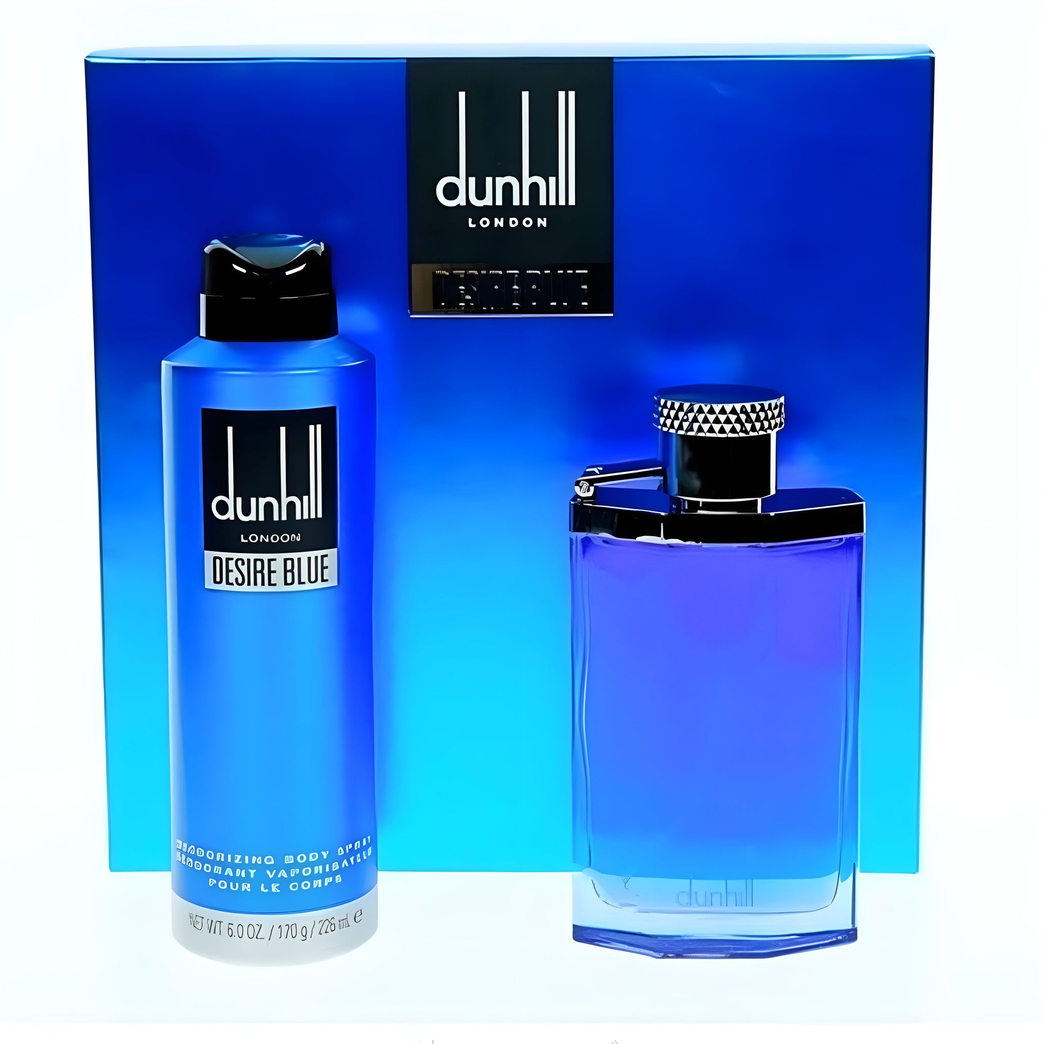 Shop Dunhill Desire Blue EDT Body Spray Travel Set | My Perfume Shop ...