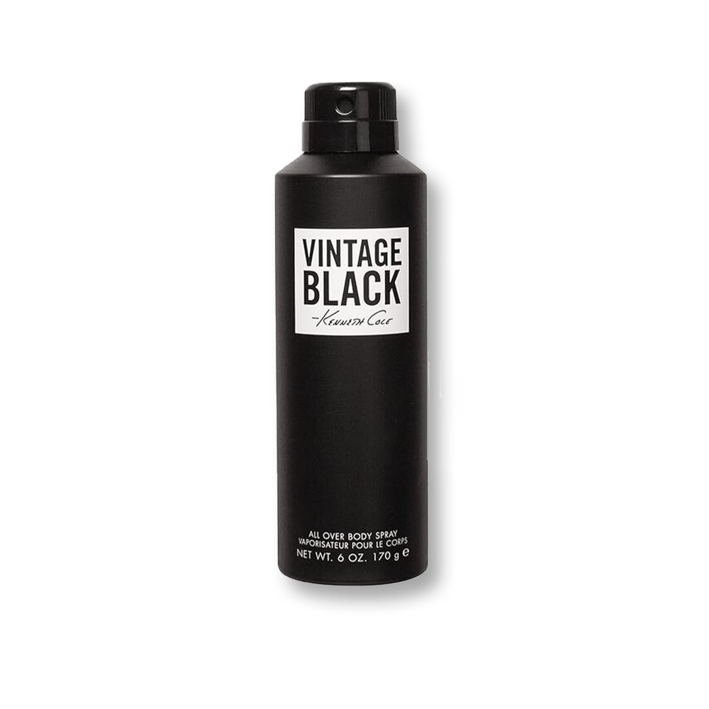 Shop Kenneth Cole Vintage Black Body Spray | My Perfume Shop Australia