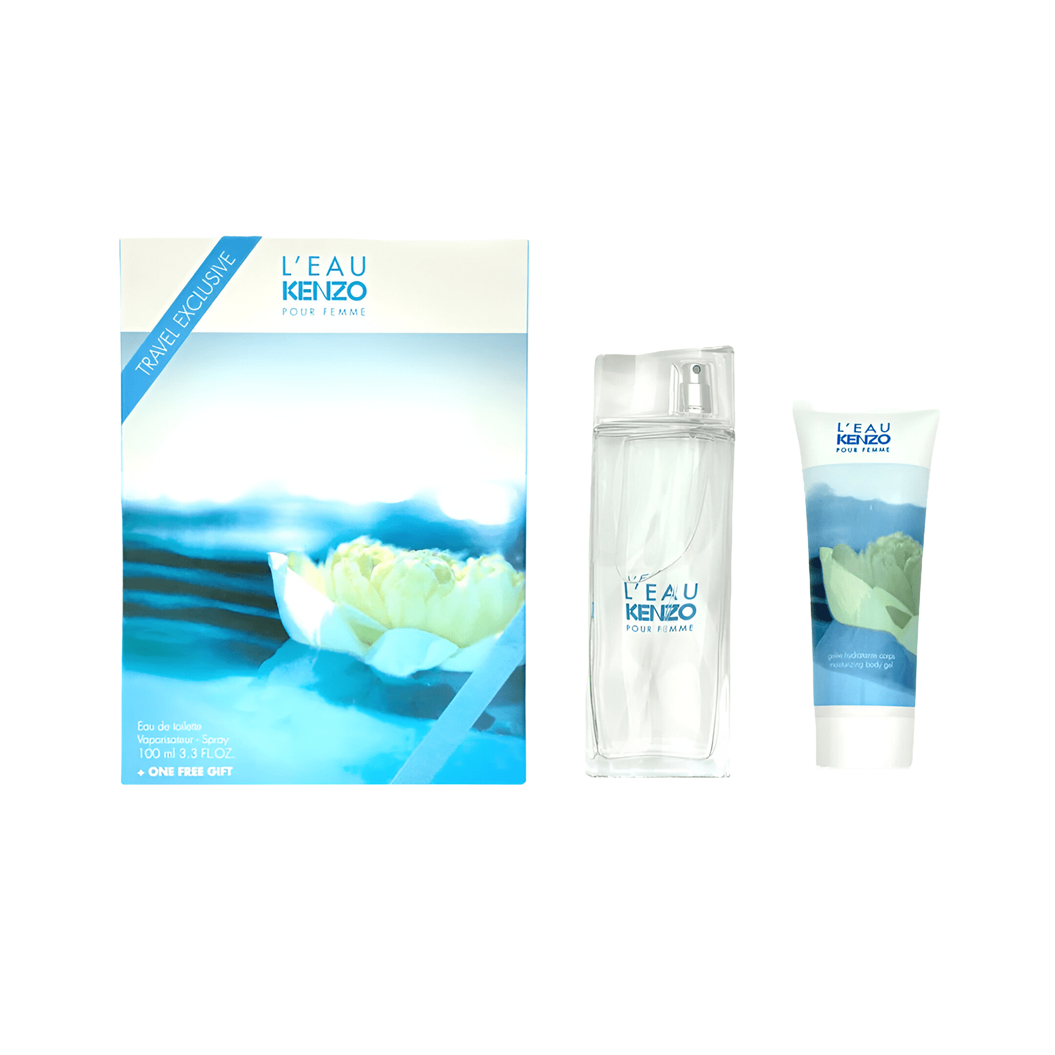 Shop Kenzo L'Eau Kenzo Pour Femme EDT Moisturizing Body Gel Set for ...