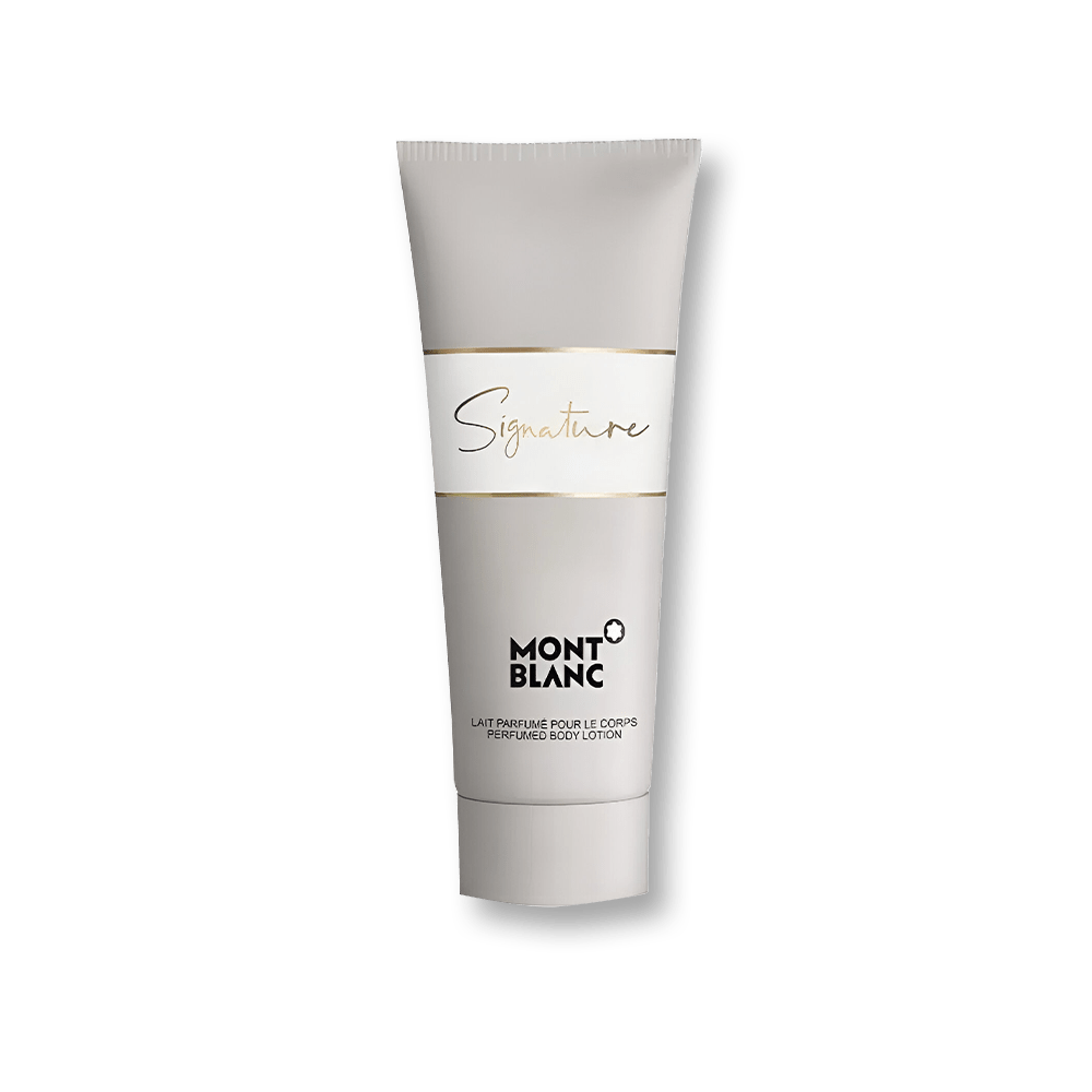 Shop Mont Blanc Signature Body Lotion in Australia