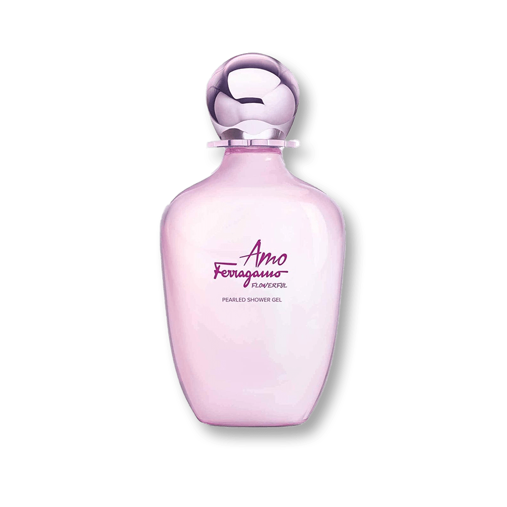 Shop Salvatore Ferragamo Amo Ferragamo Flowerful Pearled Shower Gel ...