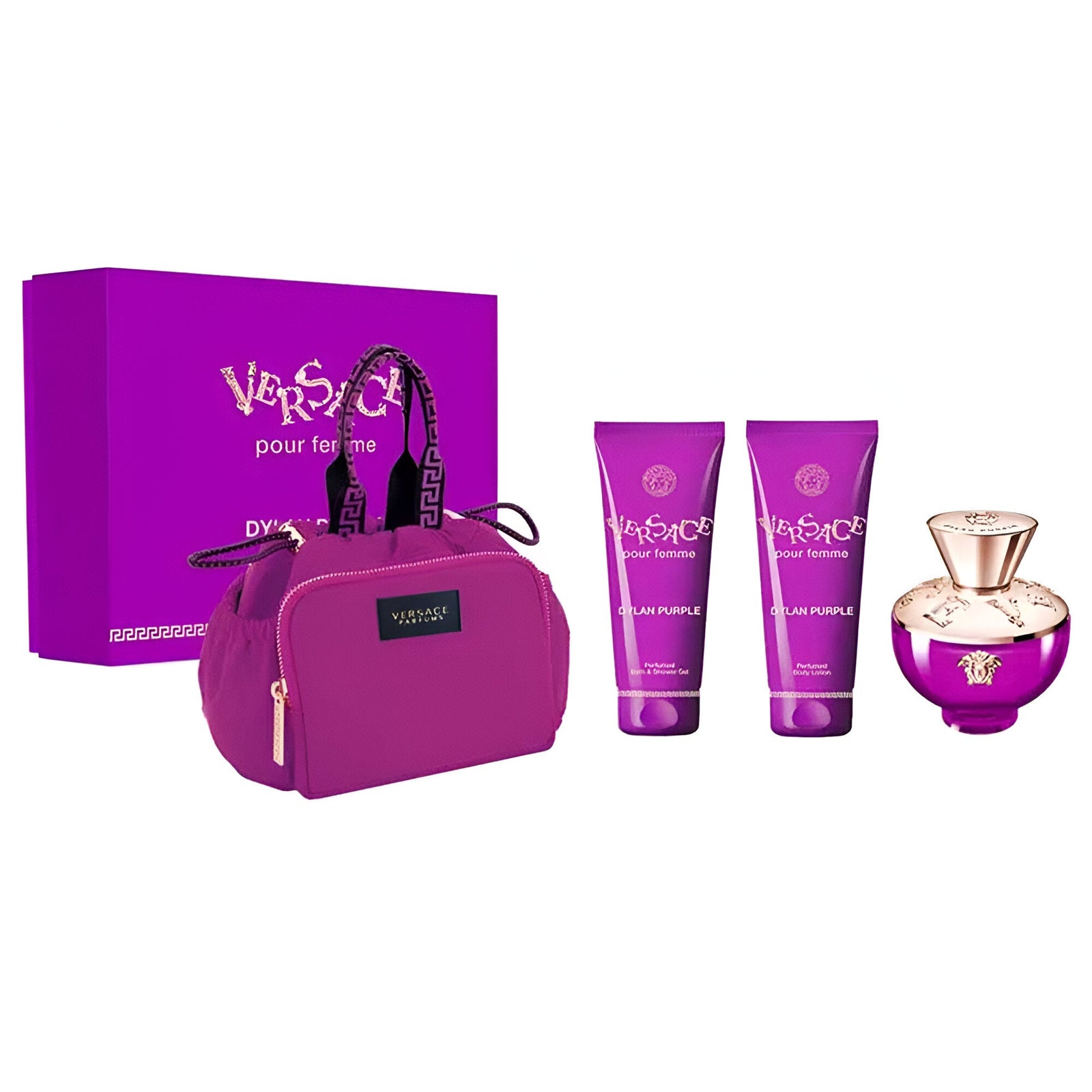 Shop Versace Dylan Purple EDP Bath & Body Set | My Perfume Shop Australia