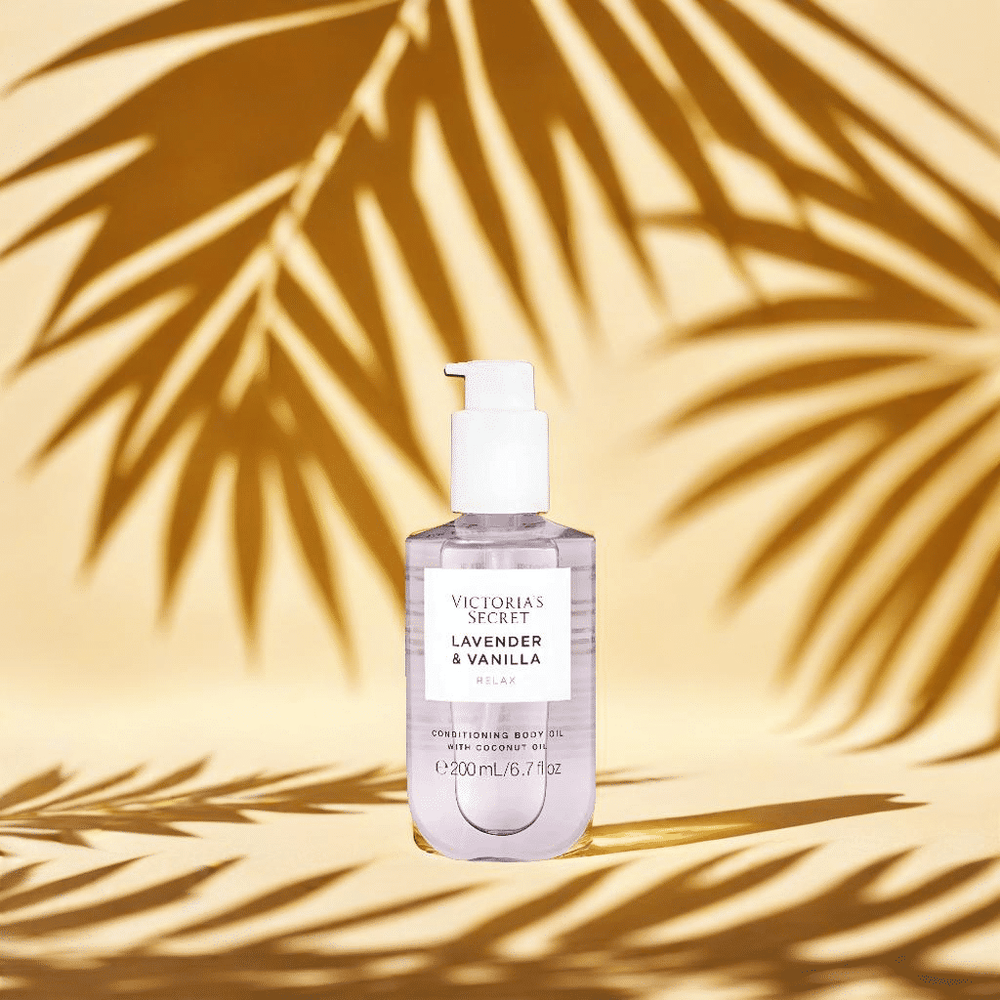 Shop Victoria's Secret Lavender & Vanilla Relax Conditioning Body Oil ...
