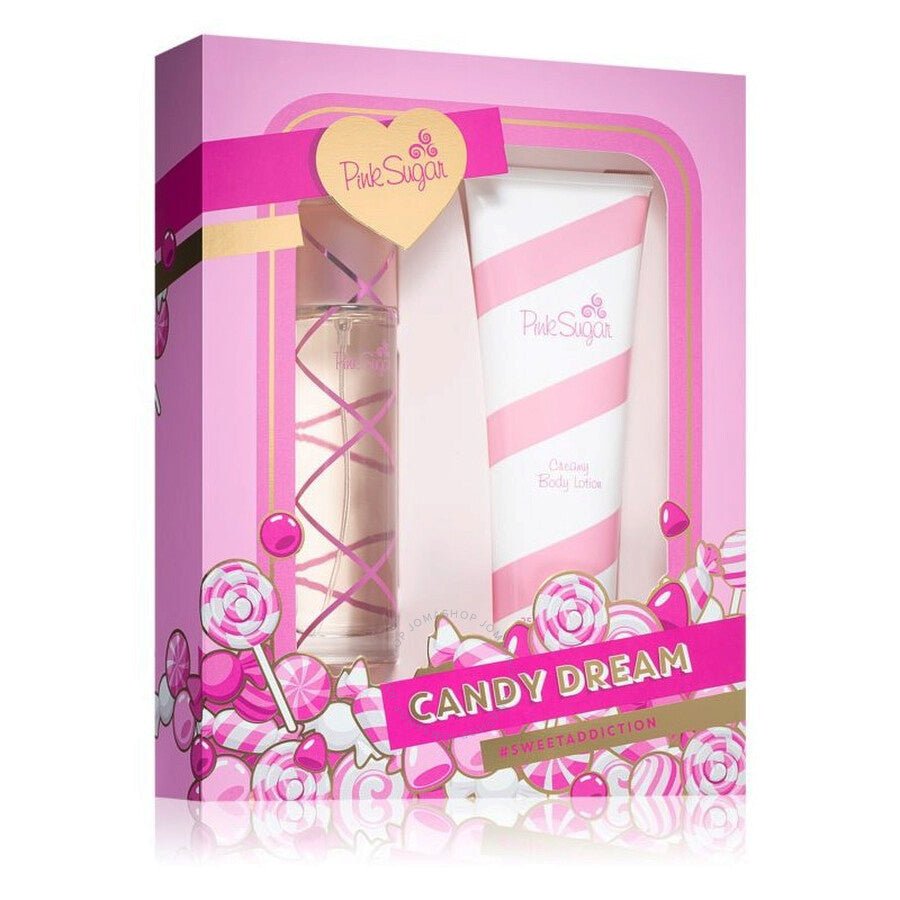 Shop Aquolina Pink Sugar Candy Dream Sweet Addiction EDT Set | My ...