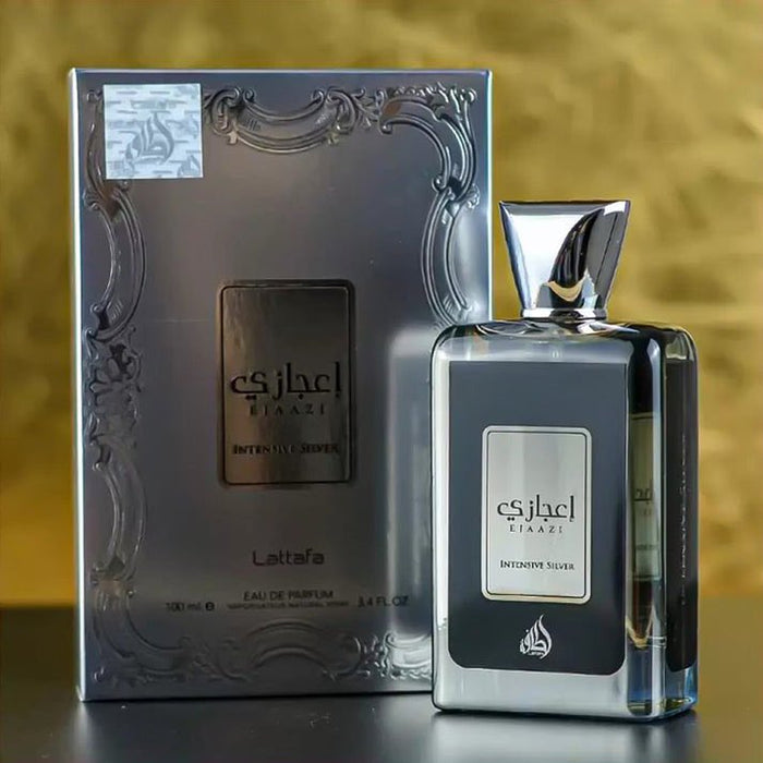 Shop Lattafa Ejaazi Intensive Silver EDP | My Perfume Shop Australia