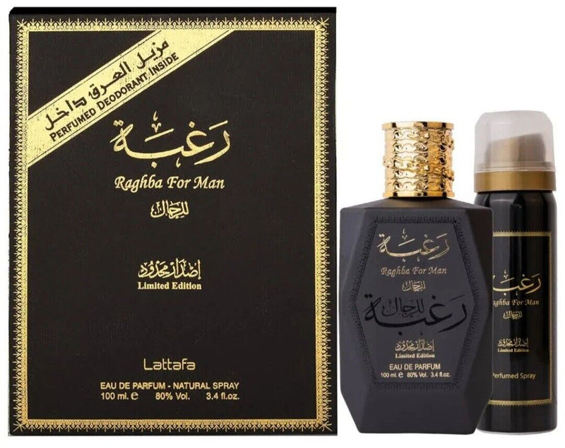 Shop Lattafa Raghba For Man Limited Edition EDP For Men in Australia