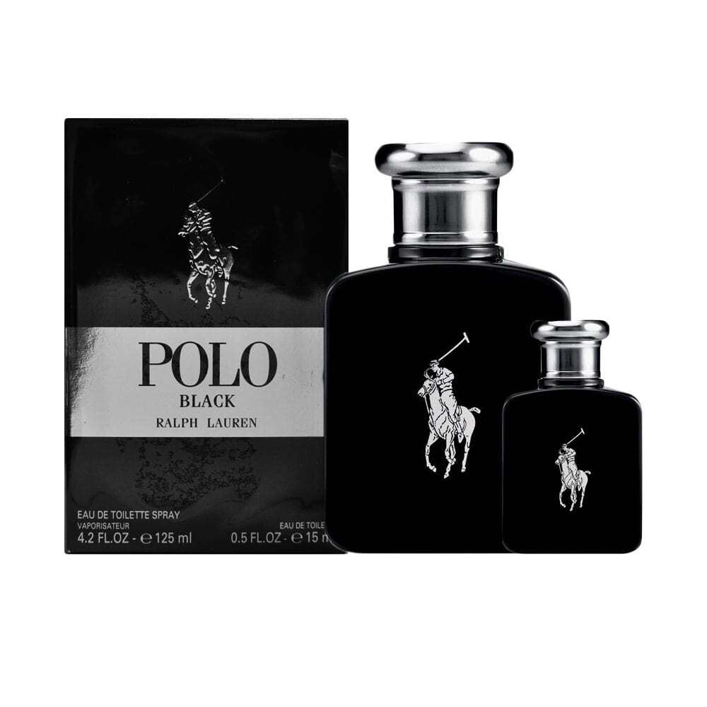 Shop Ralph Lauren Polo Black EDT Travel Set in Australia